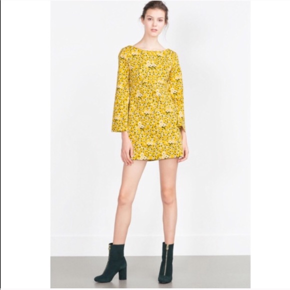 Zara | Dresses | Zara 6s Inspired Floral Dress A7 | Poshmark
